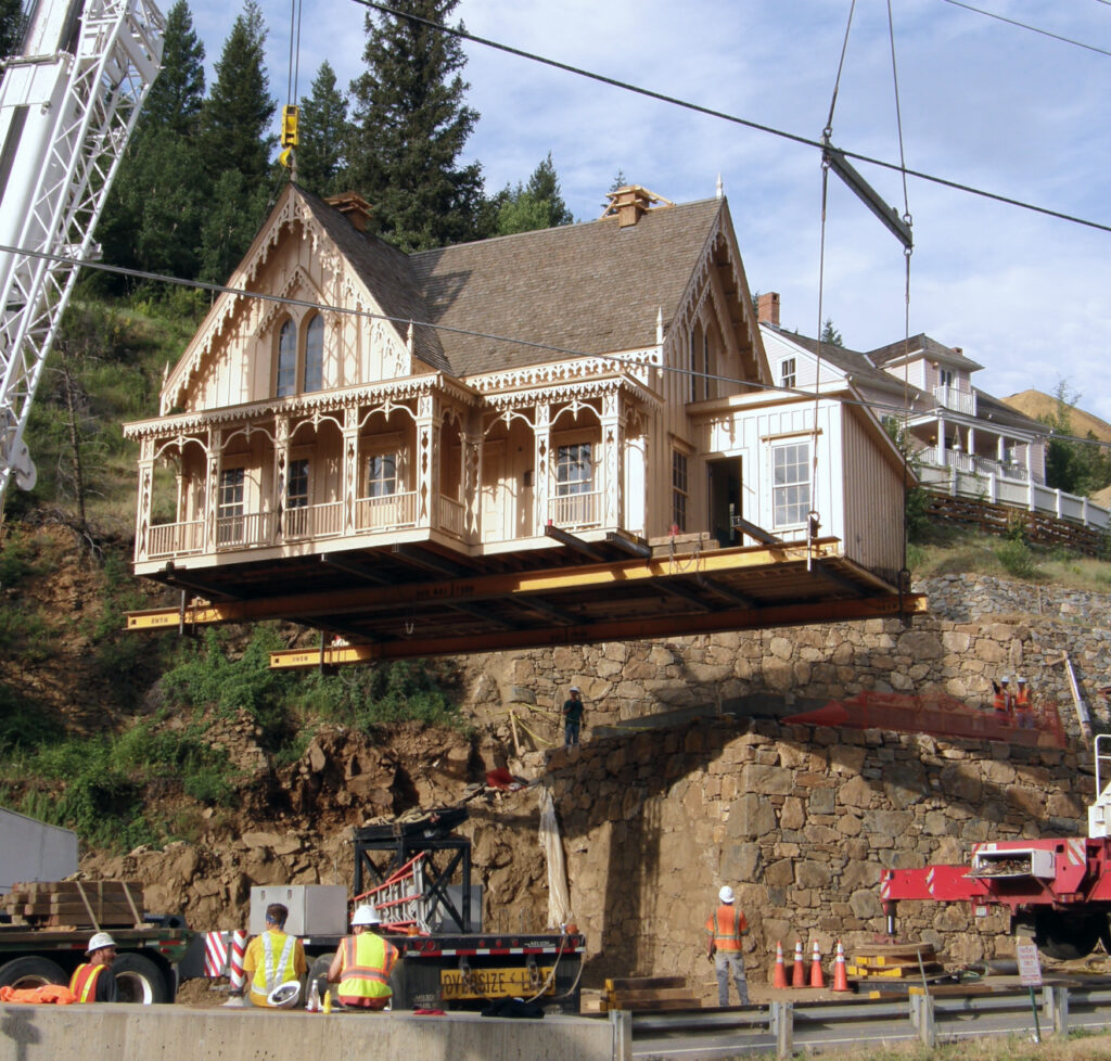 Historic Lace House Relocation | Structures Inc.